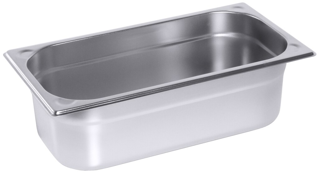 GN-Behälter - Edelstahl - GN 1/3 - Tiefe 100 mm | Contacto, 11,30