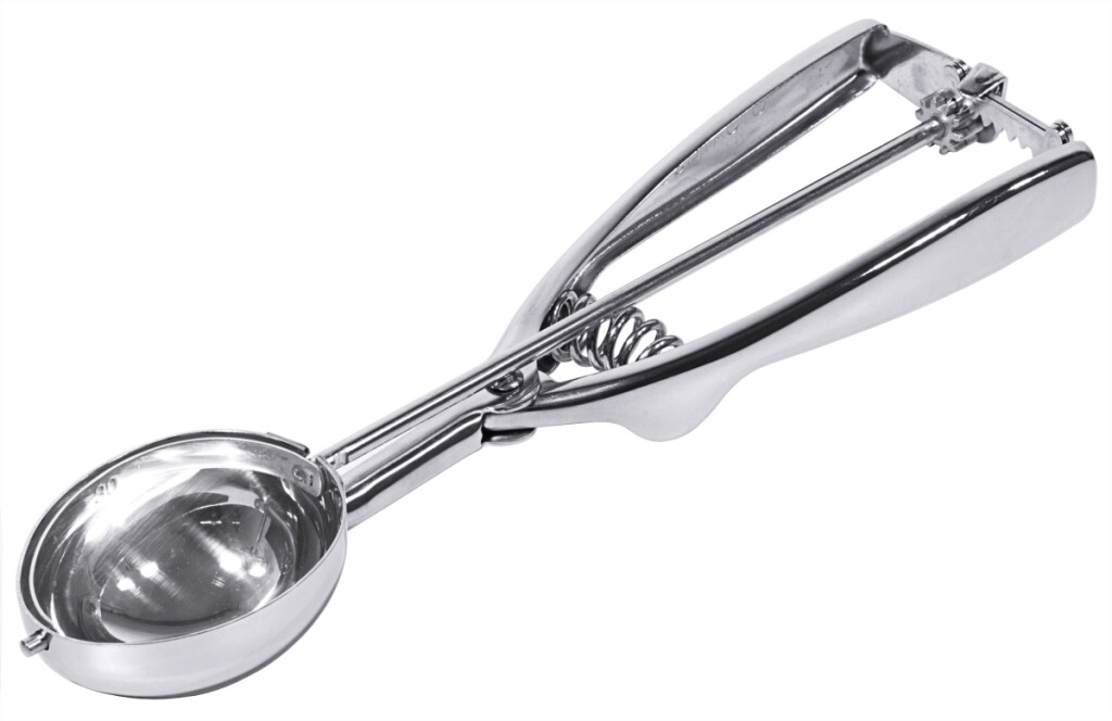 Edelstahl Eis Portionierer oval 1/30 l | Contacto, 14,65