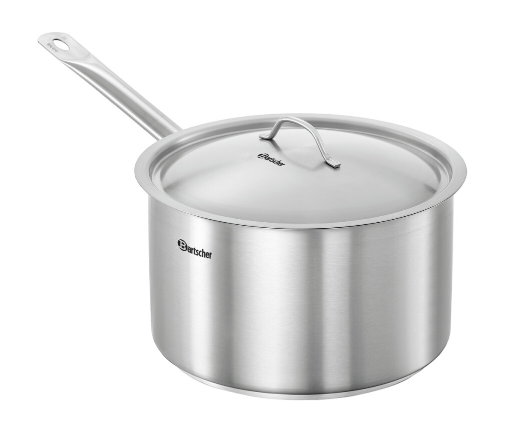 Kochtopf mit Stiel & Deckel E10 4L-SG1 | Bartscher, 94,50